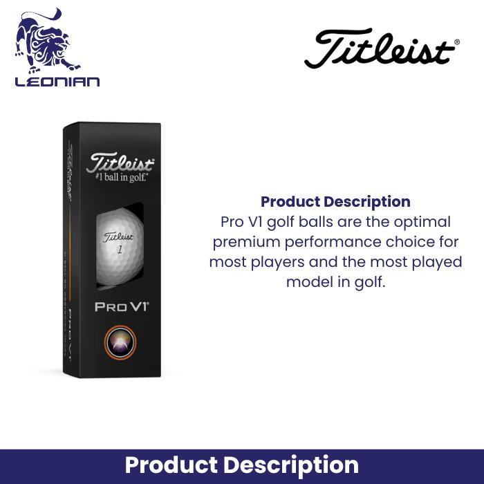 Titleist Pro V1 Golf Ball – Leonian Golf
